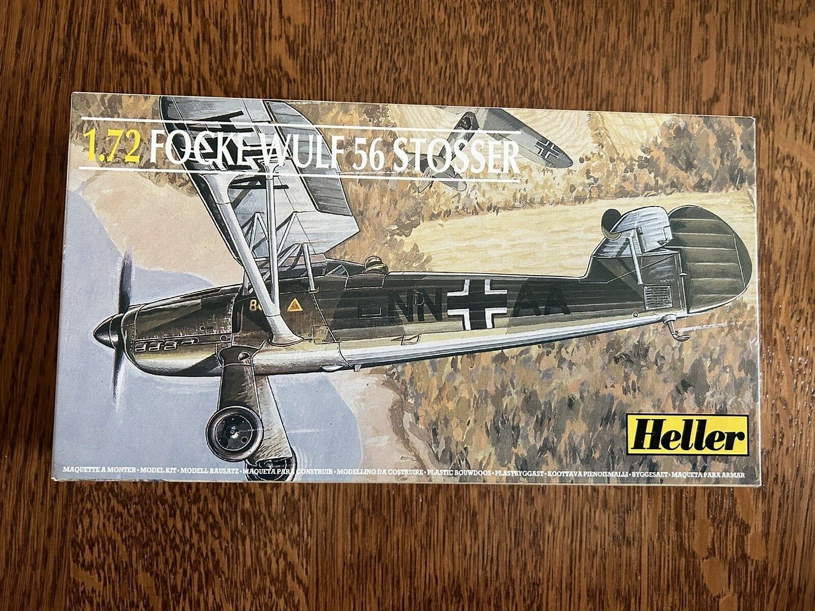 HELLER 1/72nd Scale WWII FOCKE WULF 56 Stosser Plastic Model Kit | eBay