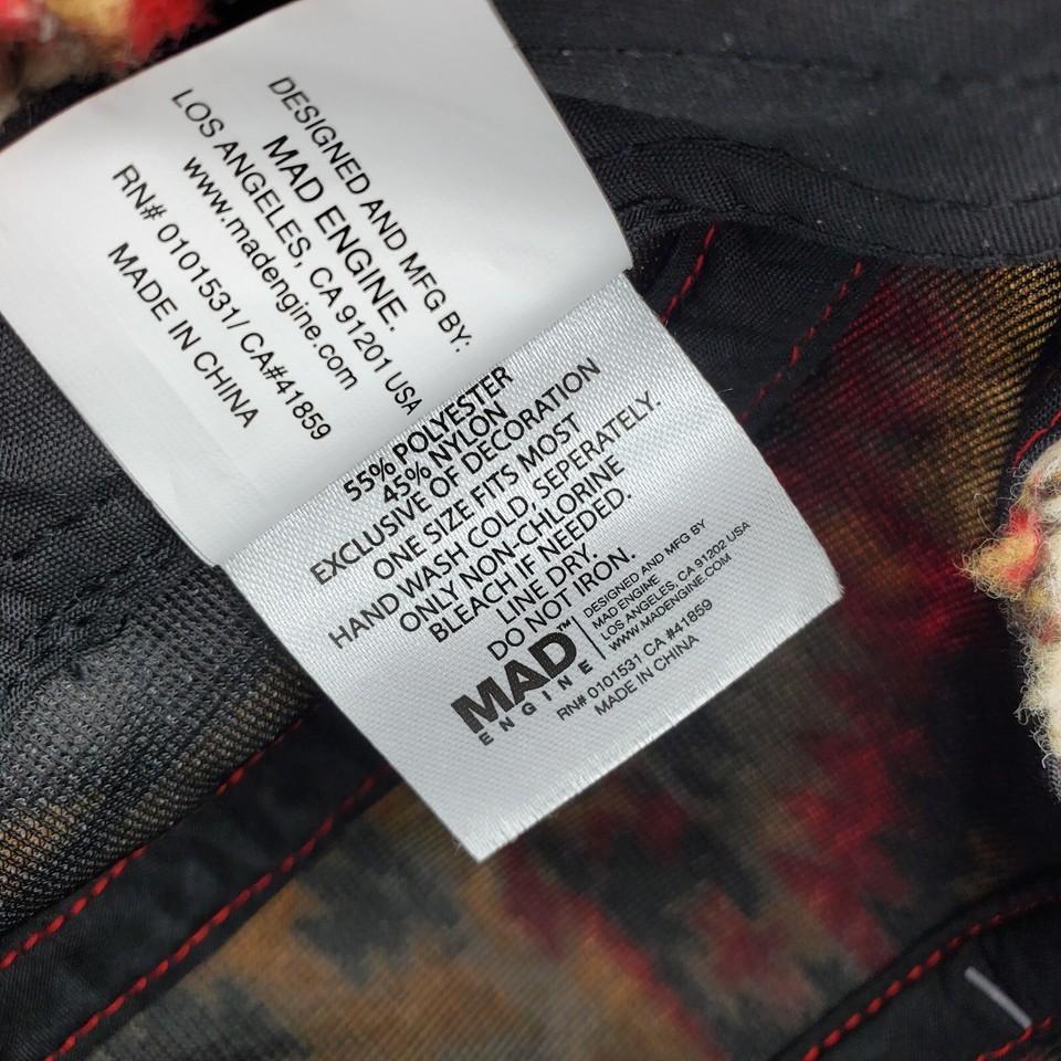 Vintage style, Authentic Smokey The Bear Sherpa Fleece Compass ...