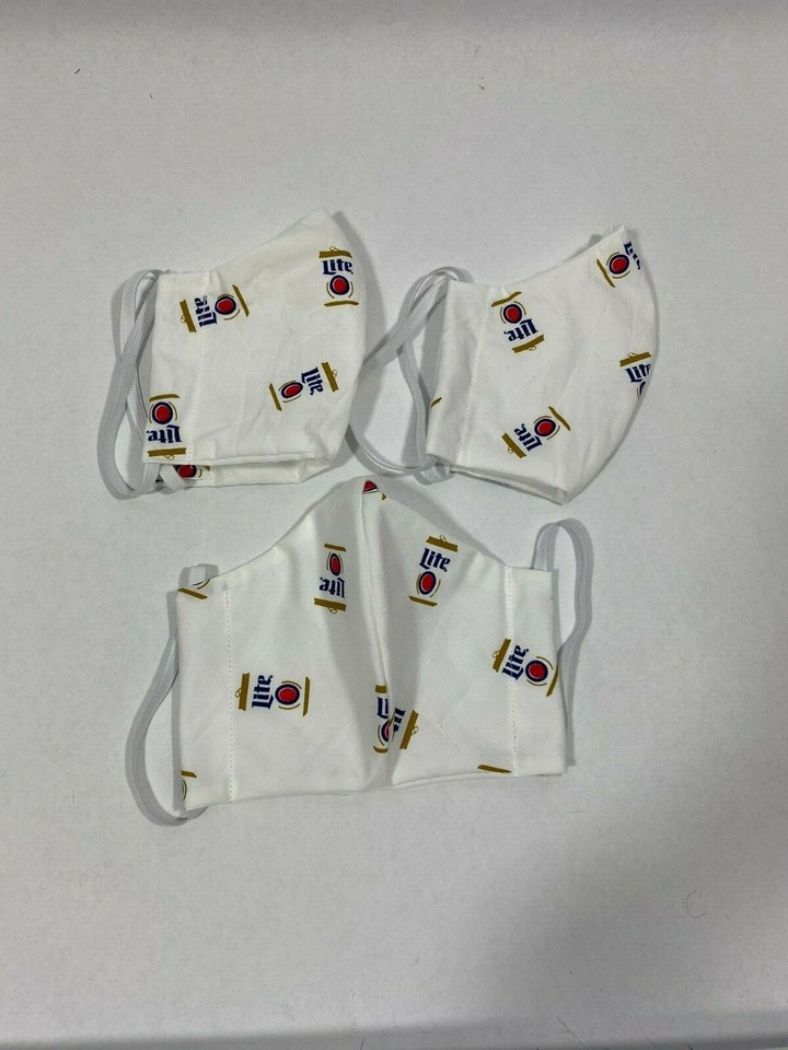Miller Lite Face Mask / Beer Face Mask / Beer Can Face Mask / cotton | eBay