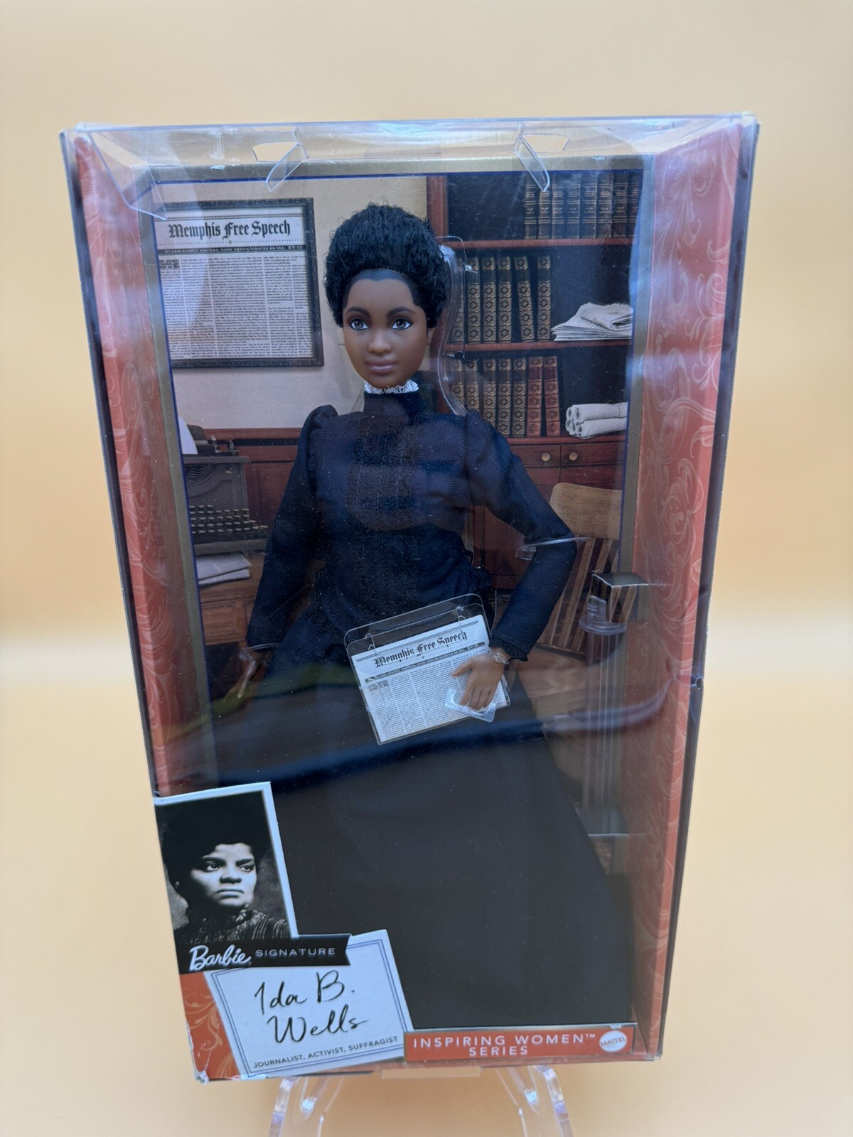 Mattel Ida B.Wells 12 inch Fashion Doll - HCB81
