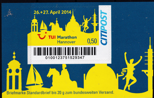 Privatpost. Citipost Hannover. TUI Marathon, postfrisch | eBay