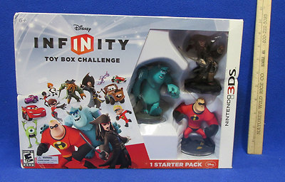 Nintendo 3DS Disney Infinity Starter Pack Toy Box Challenge 3D DS ...