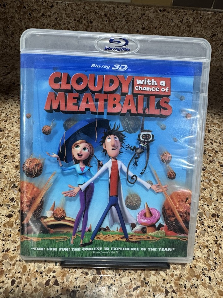 Cloudy with a Chance of Meatballs (One Disc: 3D/2D Blu-ray, 2009) | eBay