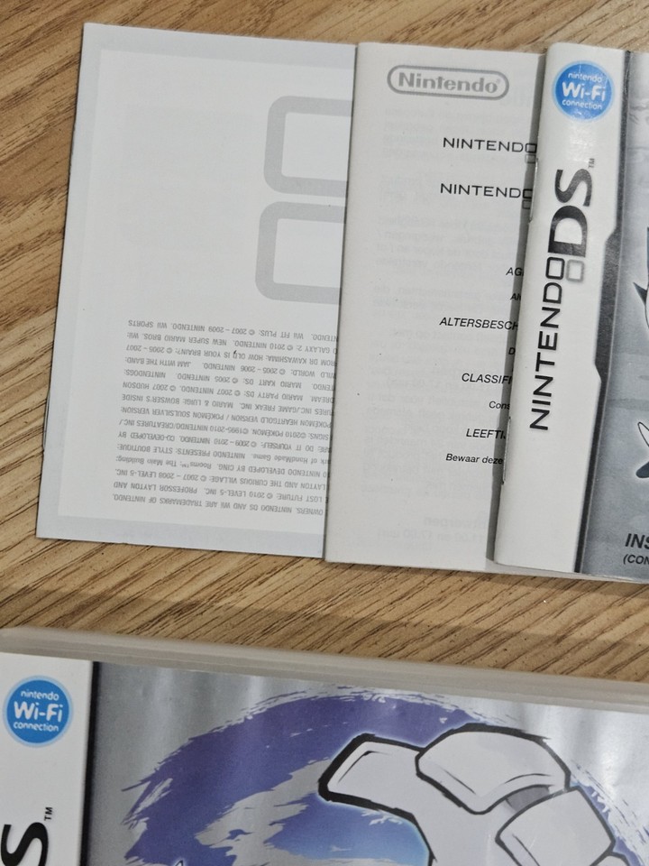 Pokémon Soul Silver Nintendo DS PAL, Boxed With Manuals, Genuine ...