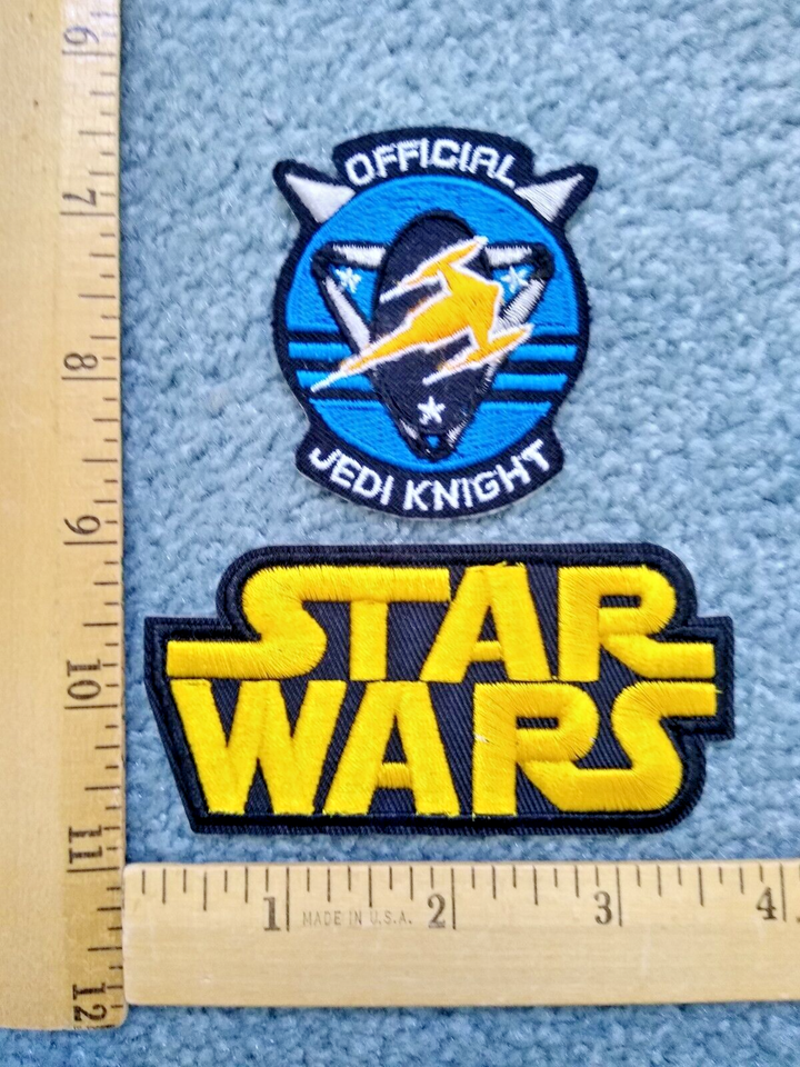 LOT OF 2 OFFICIAL JEDI KNIGHT STAR WARS PATCHES free shipping | eBay