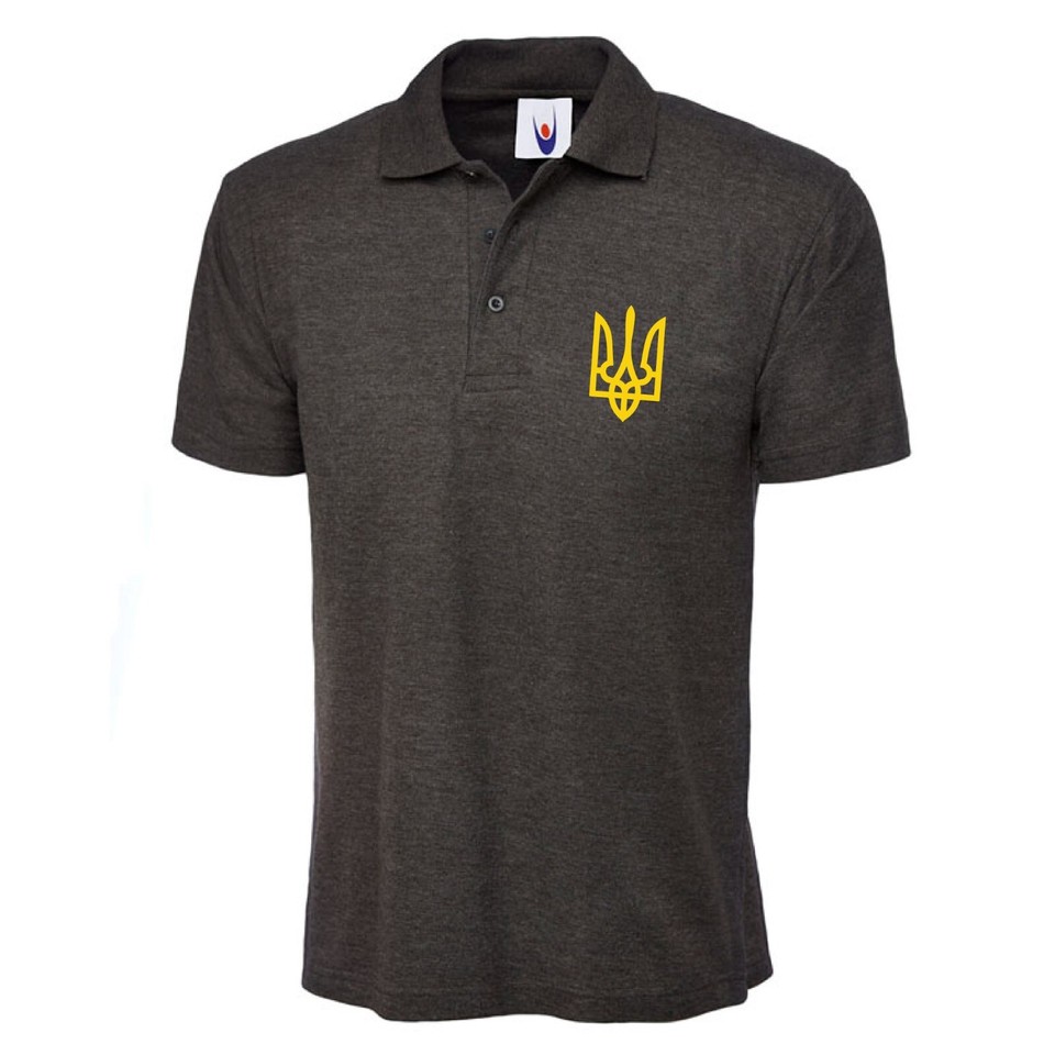 STAND WITH Ukraine Polo Shirt Slogan Ukraine Public Support Ukrainian ...