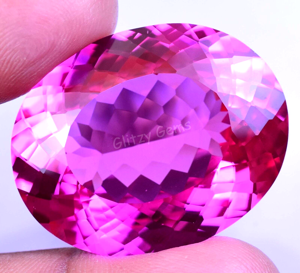 Natural Mogok Pink Ruby 86.80 Ct Certified Flawless Gigantic Loose ...