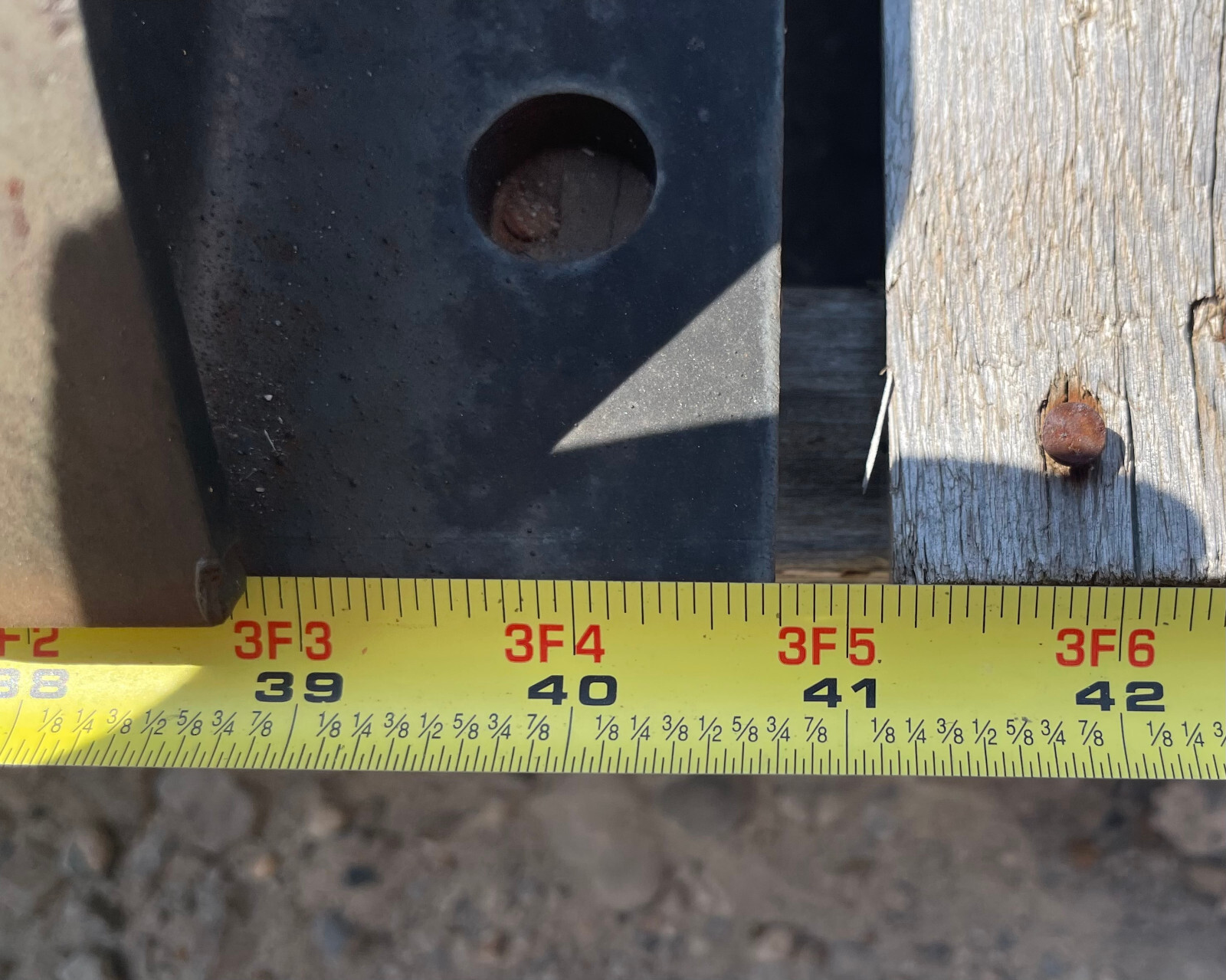 King Pin Plate for Semi-Trailer 509-40 [40.75" X 36.75" - 3" Bolt Hole ...