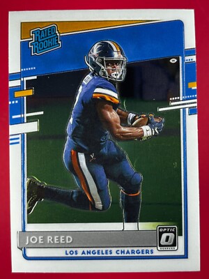 2020 Panini Optic Joe Reed #196 Rated Rookie RC LA Chargers | eBay