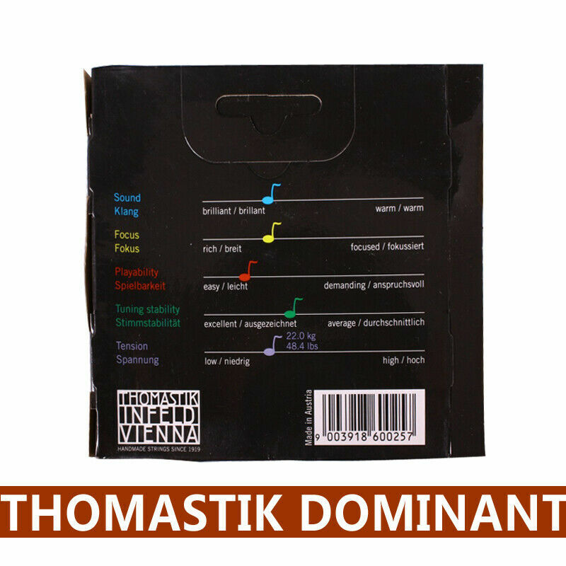 Thomastik Dominant 135B Violin String 4/4 one Set Strings GDAE Violin ...