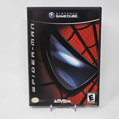 Spider-Man (Nintendo GameCube) Black Label Case & Disc TESTED | eBay