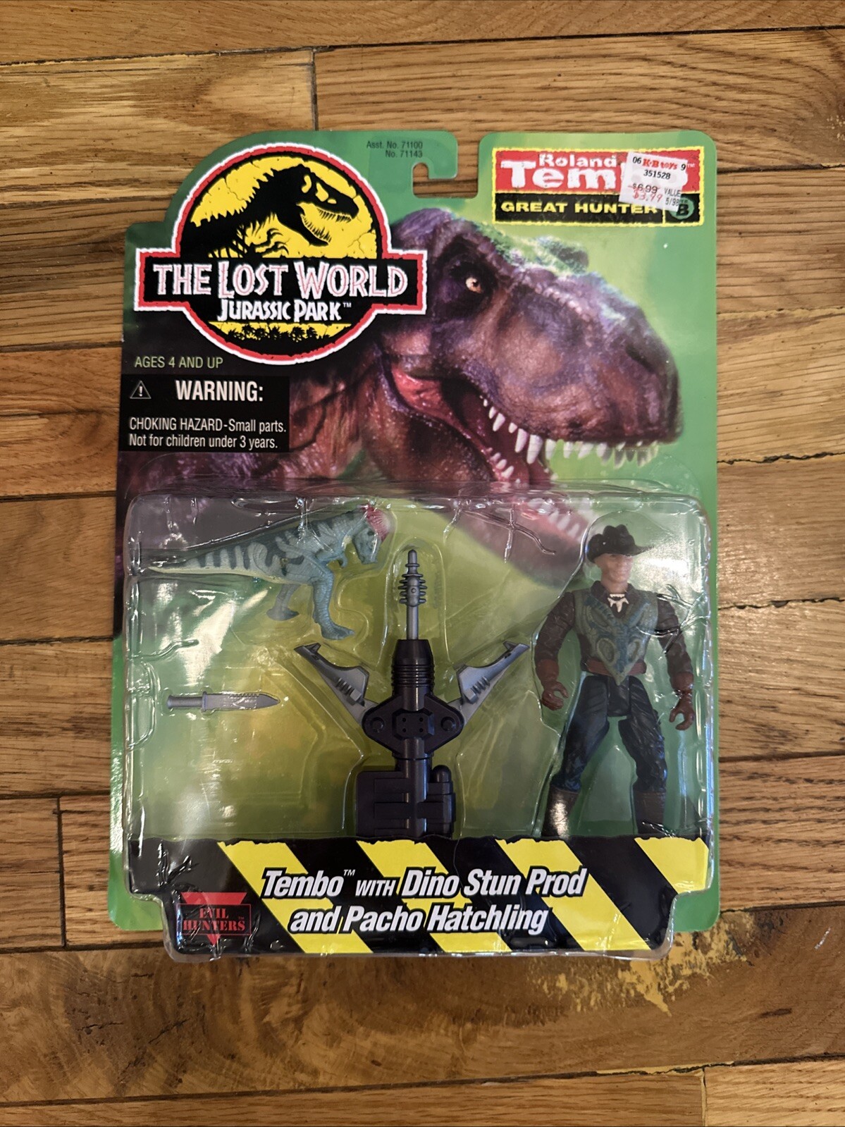 Jurassic Park The Lost World 1997 Roland Tembo NIB | eBay