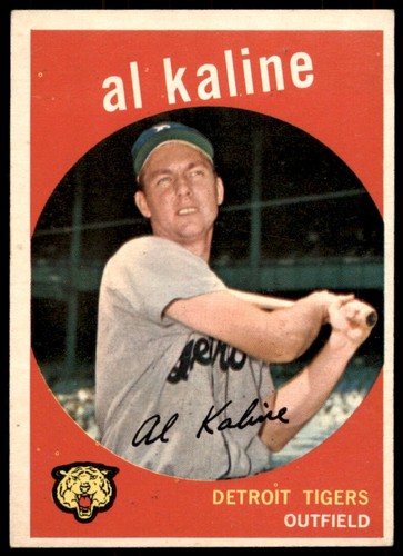 1959 TOPPS AL KALINE 360 EXMT BASEBALL DETROIT TIGERS | eBay