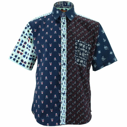 Regular Fit Short Sleeve Shirt Loud Originals Random Mixed Nautical ...