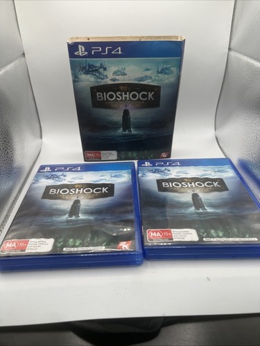 Bioshock The Collection PS4 Game Playstation 4 (1, 2 & Infinite) Bundle ...