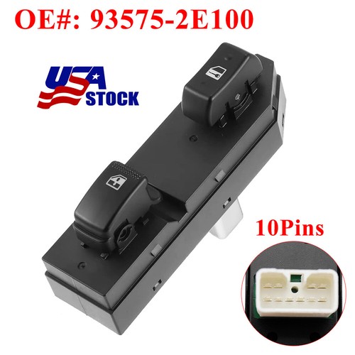 Power Window Switch 935752E100, Front Right Passenger Side Control ...