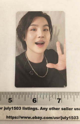 NEW BTS SUGA Agust D D-Day Tour The Original - Photocard 4 (from 28 ...