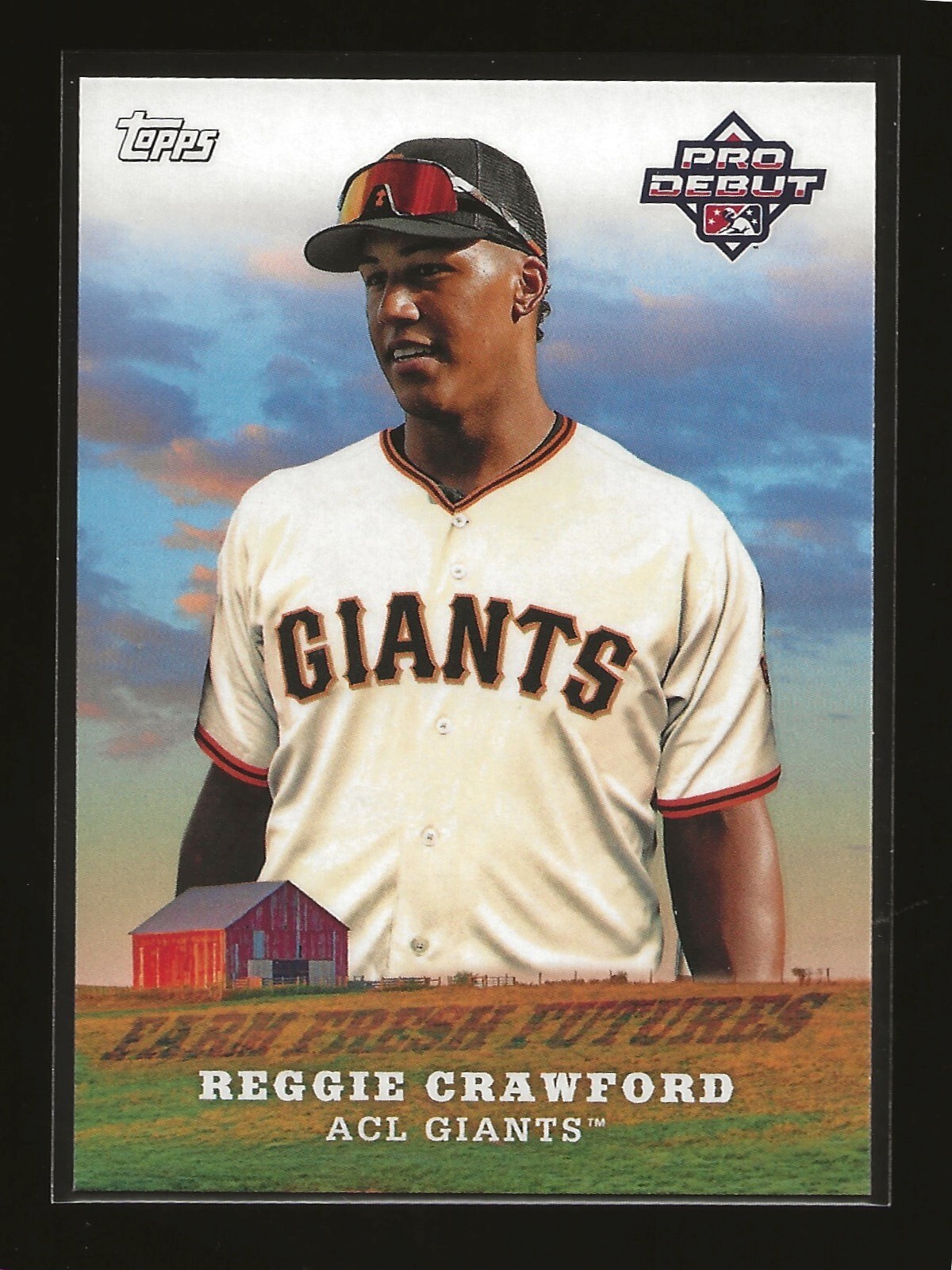 2023 Topps Pro Debut Reggie Crawford Farm Fresh Futures Insert ACL ...