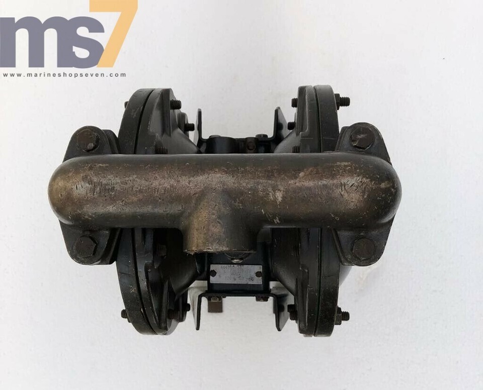 INGERSOLL RAND ARO 666100-362-C AIR DOUBLE DIAPHRAGM PUMP 1" ALUMINIUM ...