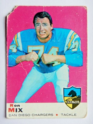Ron Mix #99 Topps 1969 Football Card (San Diego Chargers) A | eBay