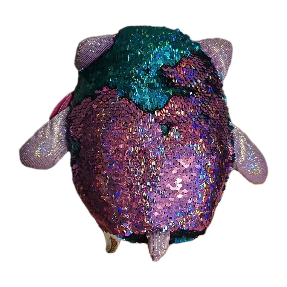 NWT Shimmeez Sarah The Cat Sequined Stuffed Animal 8 inch Plush Pal ...