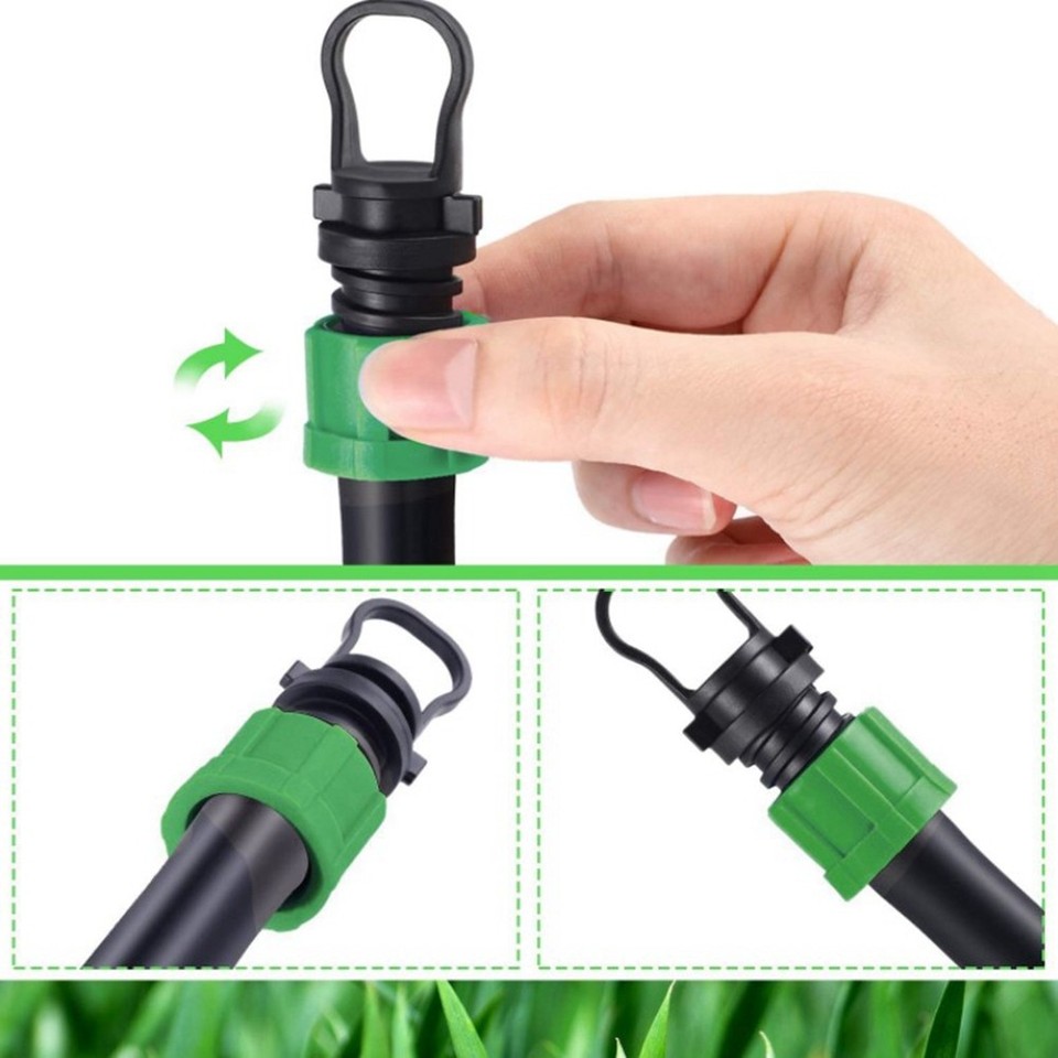 24Pcs Drip End Fitting for with 16mm Drip Tape Tubing Sprinkler ...