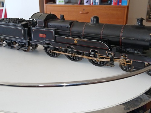 LNWR No 2222 SIR Gilbert Claughton 4-6-0 O Gauge Lined Black Livery 2 ...