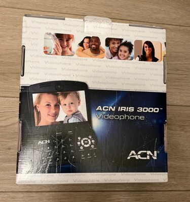 New In Box ACN IRIS 3000-US VOIP Digital Internet Video Phone Web Phone ...