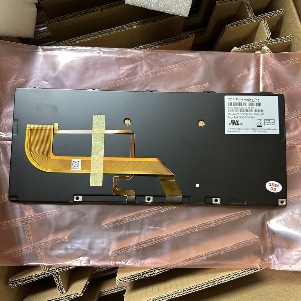 For Dell 5430 7330 Rugged laptop Rubber Waterproof Keyboard | eBay