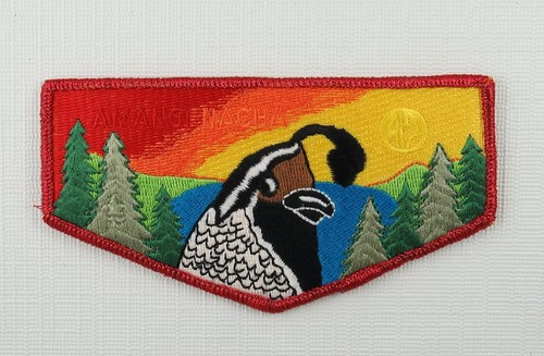 Amangi Nacha Lodge 47 Flap Golden Empire Council RMY Bdr. [OAX157] | eBay