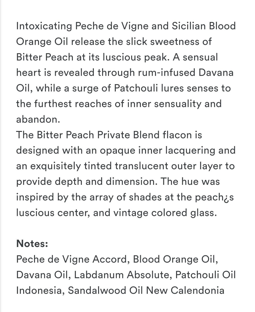 Tom Ford ‘Bitter Peach’ EDP Deluxe Sized Sample (Bumble’s Weekday ...