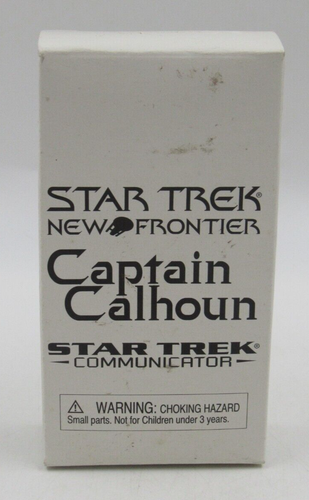 Star Trek Communicator New Frontier Captain Calhoun Action Figure ...