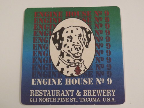 Beer Bar COASTER ~ ENGINE HOUSE #9 & POWERHOUSE Brewery ~ Tacoma ...