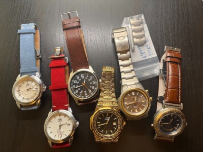 watch lot Seiko Kinetic, Casio, Automatic Mechanical, Quartz, All ...