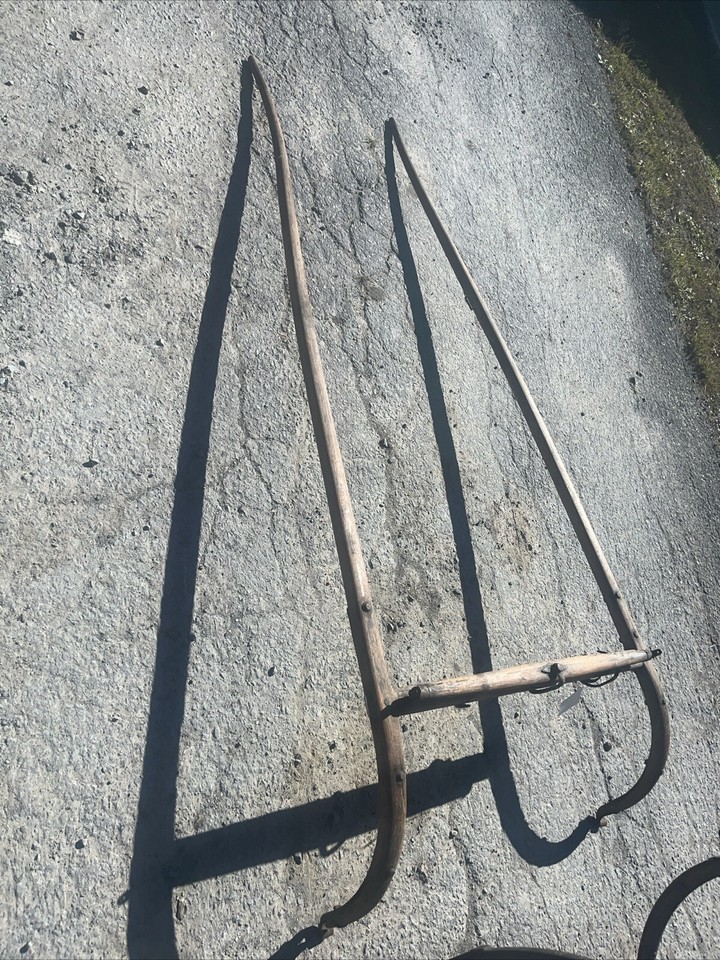 Antique Currier & Ives Albany Cutter Sleigh With Shafts | eBay