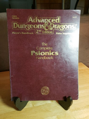 The Complete Psionics Handbook AD&D D&D Advanced Dungeons & Dragons TSR 1995 | eBay Australia