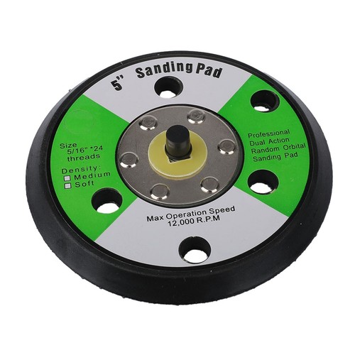 Fast and Easy 5 125mm Backing Pad Installation with Hook and Loop ...