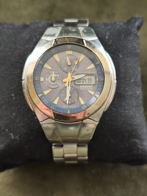 Casio Wave Ceptor Illuminator Chronograph Sport Watch. 2762 WVA-510A ...