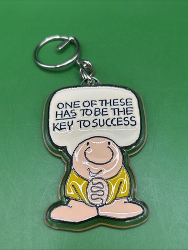 RARE 1989 Ziggy "Key to Success" UPS Tom Wilson Acrylic Plastic ...