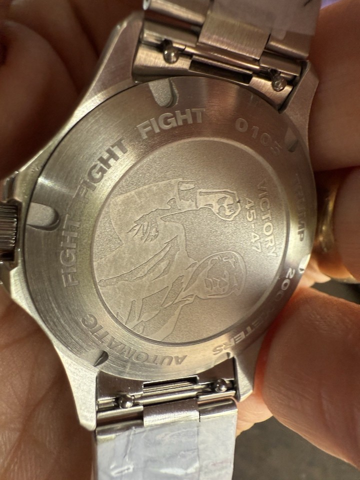 Trump Watches Red Commander Limited Edition Trump 2024 #0105 | eBay
