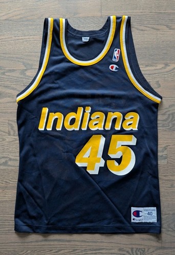 RIK SMITS Indiana Pacers Vintage Champion Jersey 40 Medium | eBay