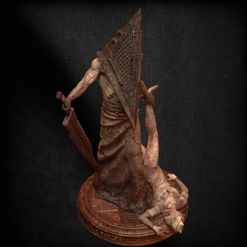 Pyramid Head Figure - Silent Hill 2 - Painted - High Quality 14K Resin ...