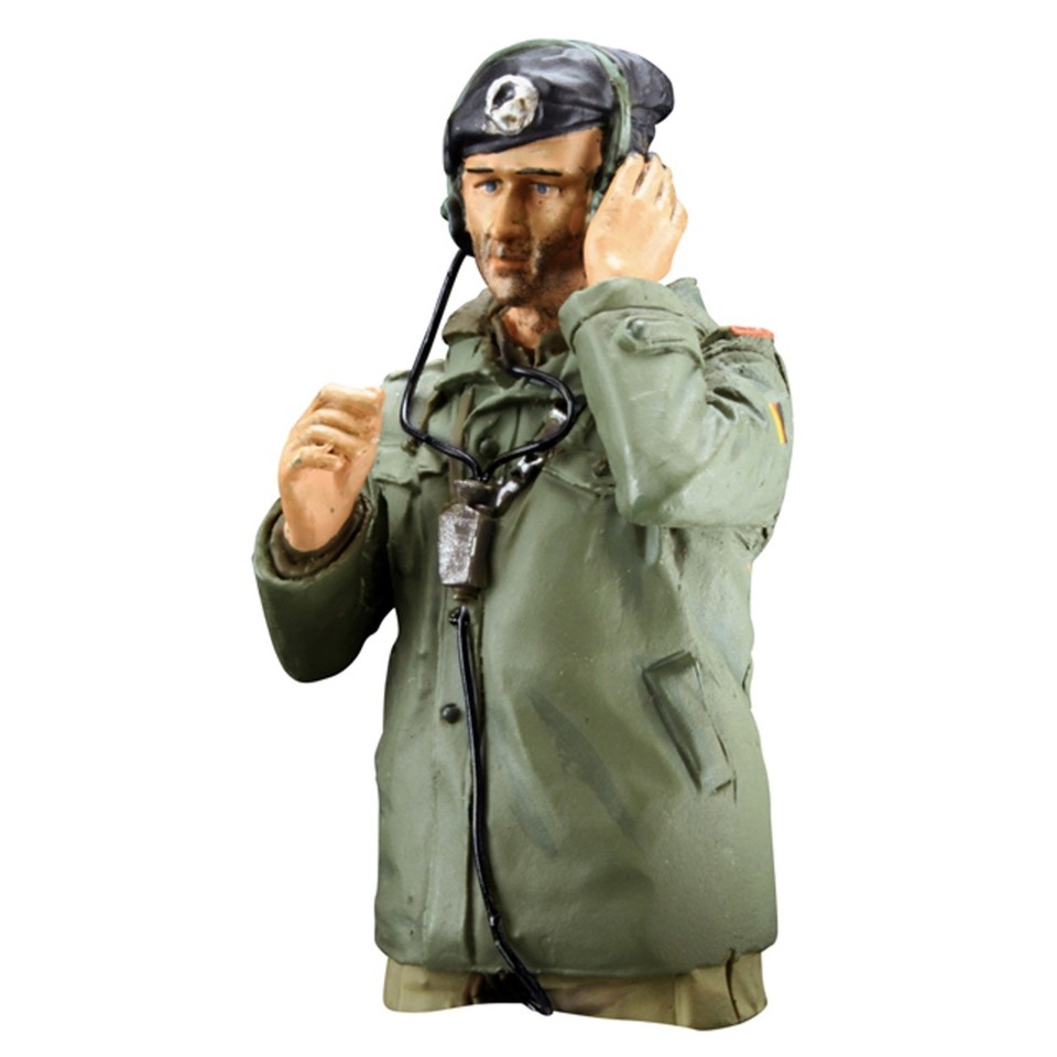 VSTank German Commanders 1/24 WW2 LTD Edition Metal Soldier Collectible ...