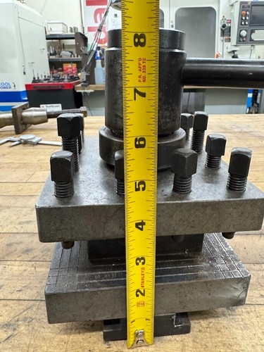 Lathe Four Way Tool Post 6" x 6" 1.5" Tool Capacity WITH T Nut Unknown ...