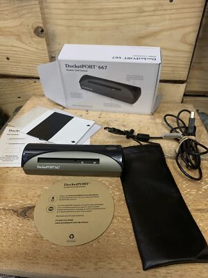 DocketPORT 667 Business Card and ID Scanner | eBay