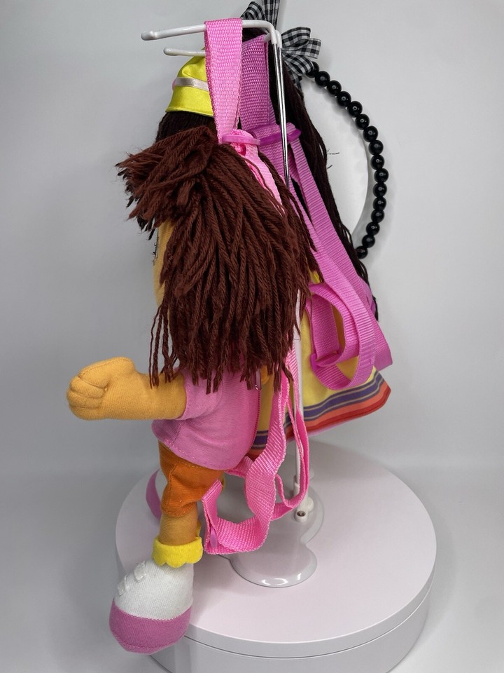 Nickelodeon Vintage Dora The Explorer Plush Doll Backpacks Fairytale ...