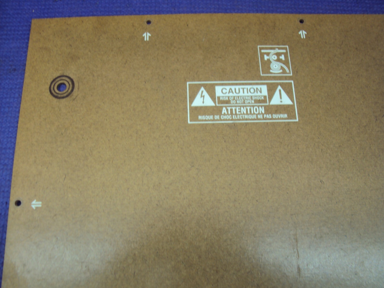 Sony PS-LX56 Turntable Bottom Panel & Mounting Screws Tested Parting ...