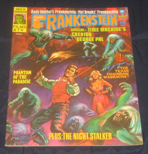 CASTLE OF FRANKENSTEIN #25 - TIME MACHINE / HIGH GRADE ! | eBay
