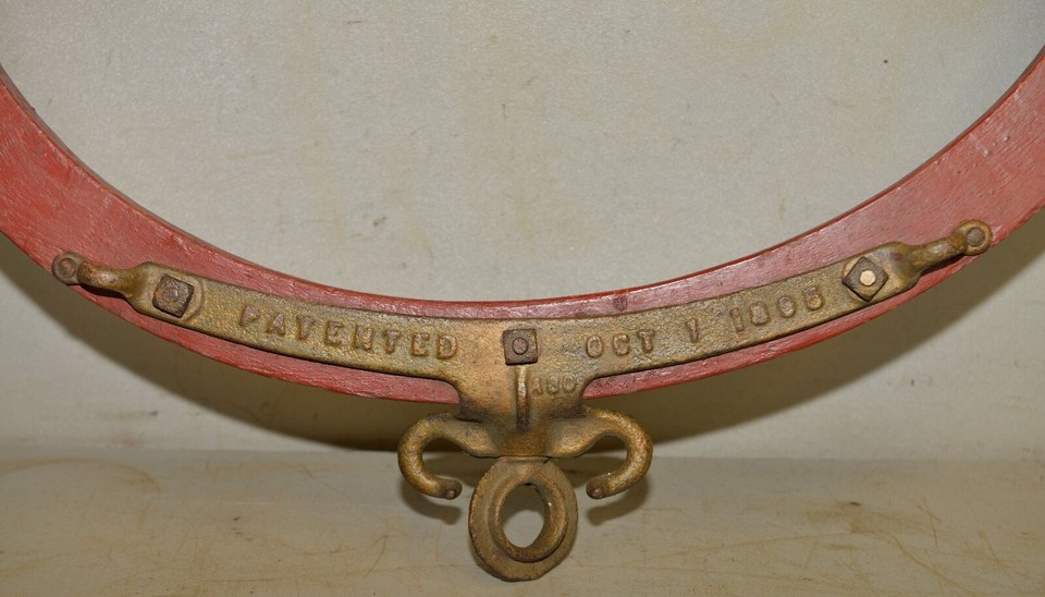 Louden Single tree Whipple hay trolley tool pat Oct 1, 1895 collectible ...