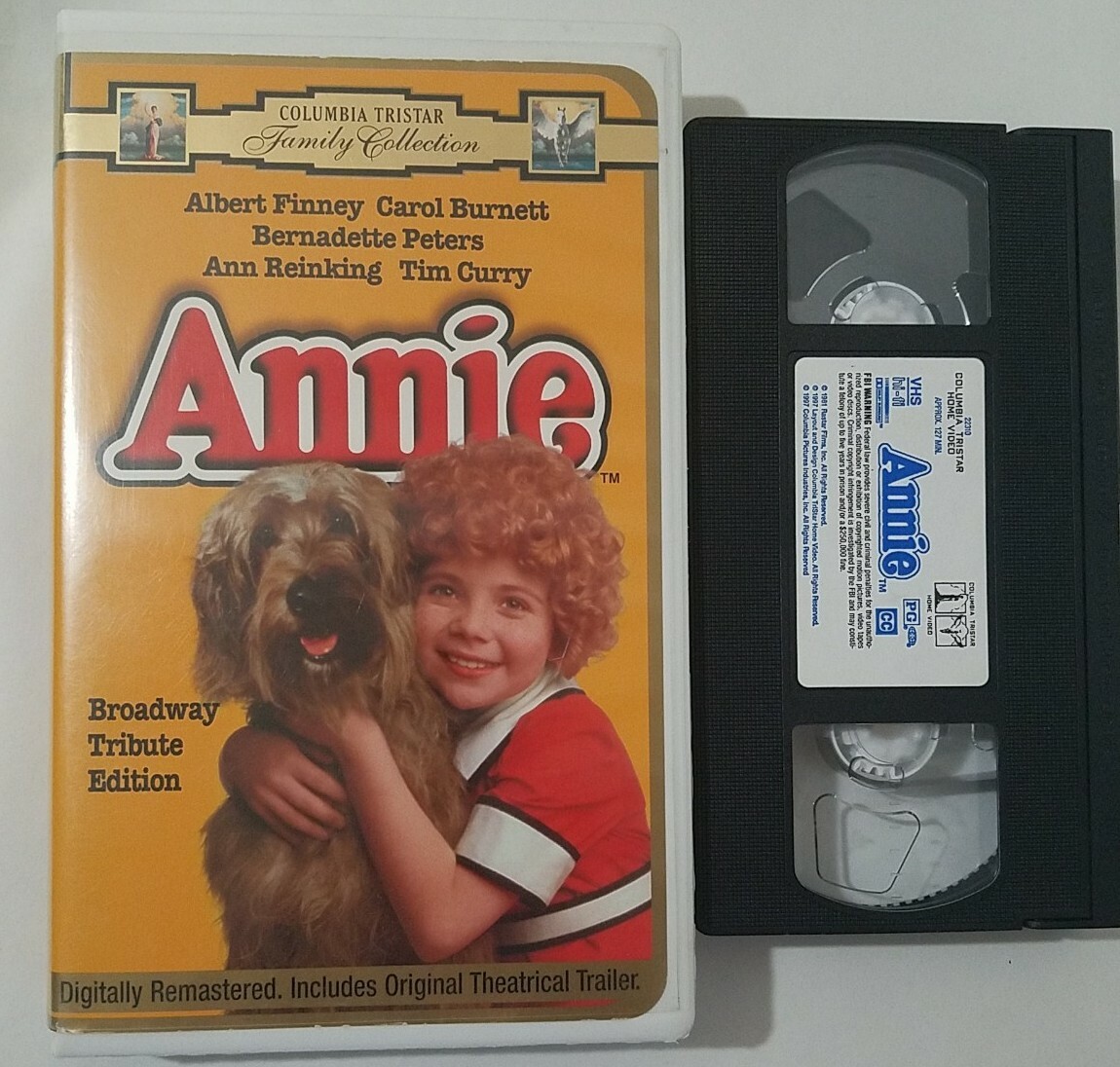 Annie 1997 Broadway Tribute Edition Clam Shell VHS | eBay
